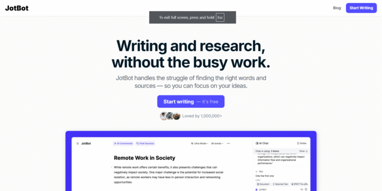 JotBot AI Review: Features, Pricing, and Alternatives 2025