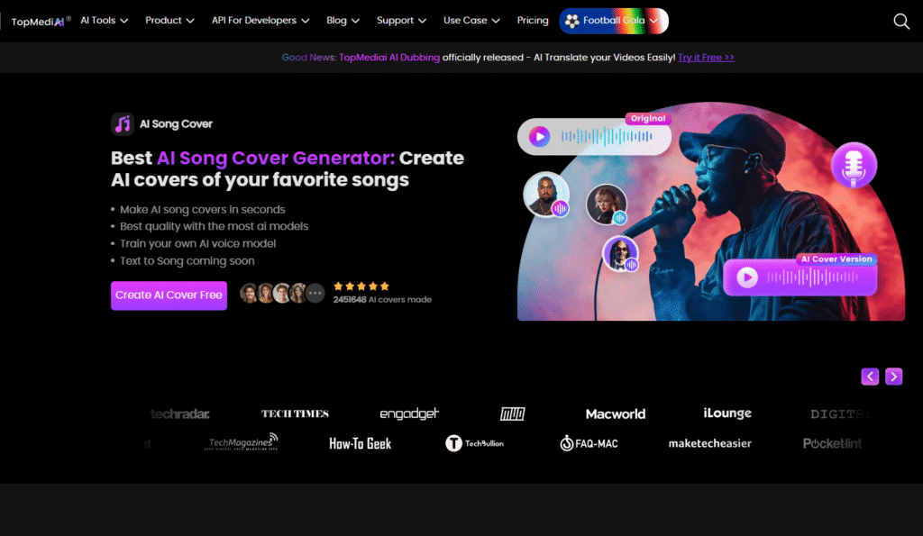 TopMediai AI Audio Tools: Features, Pricing, and More