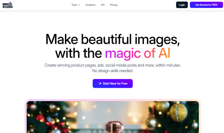 Magic Studio: Powerful AI Image Generator for Seamless Photo Creation