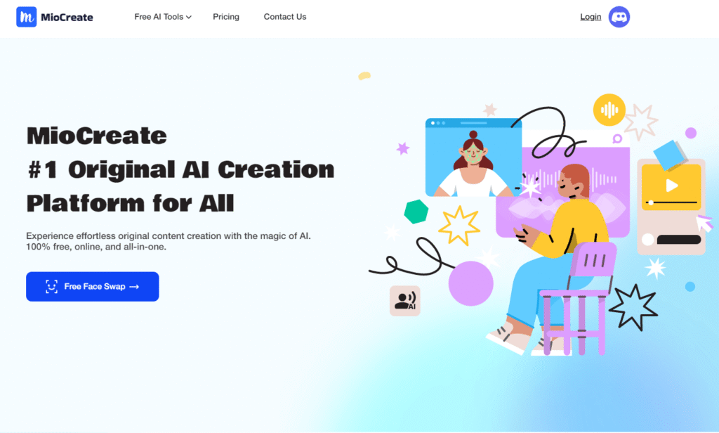 MioCreate: The Ultimate AI Text-to-Video and Face Swap Platform