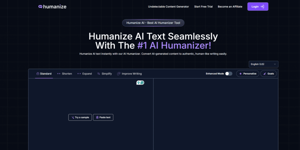 Humanize AI Text: Smart Humanizer and Undetectable Content Generator