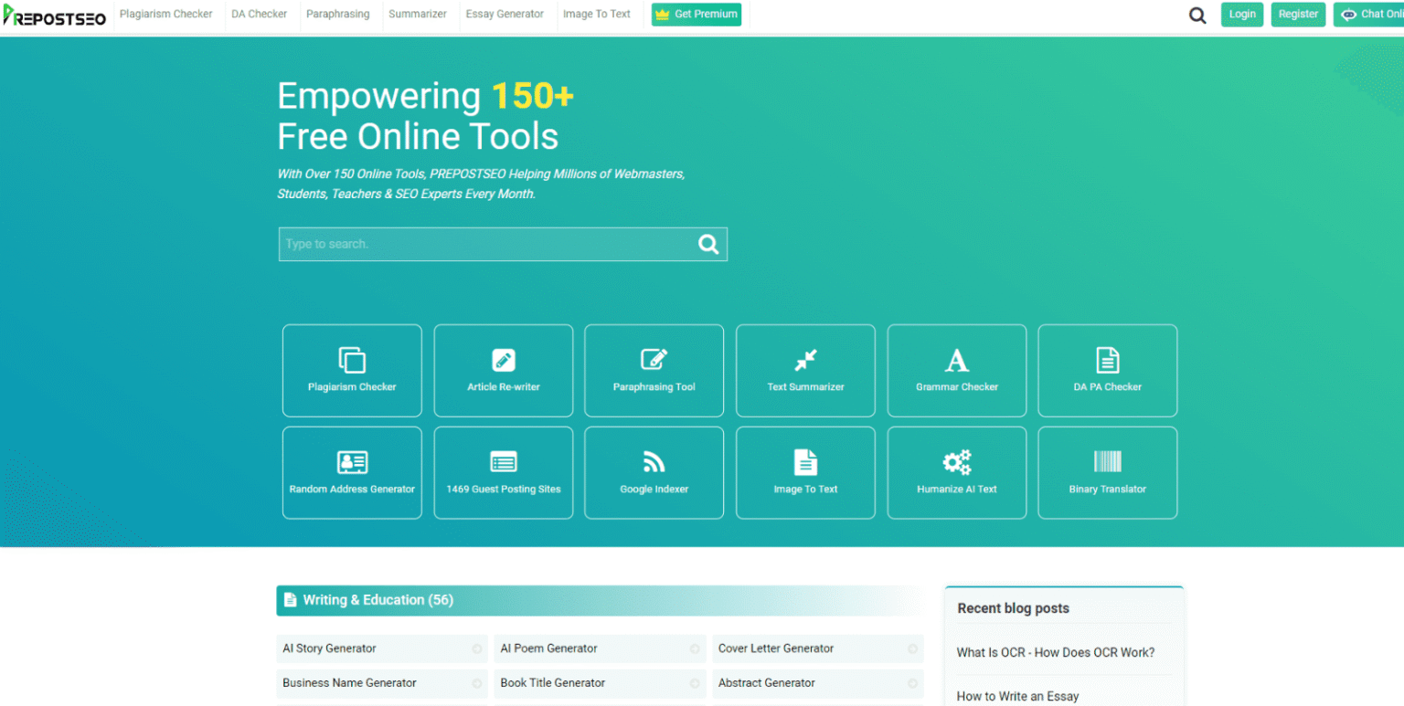 Prepostseo: Essential AI SEO Tools for Content and Plagiarism Checks