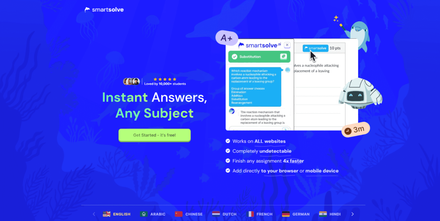 SmartSolve: The AI Study Assistant for Instant Homework Help