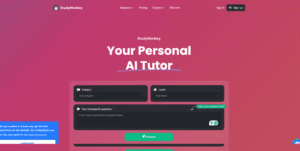 StudyMonkey Review: Reliable AI Homework Help for Students