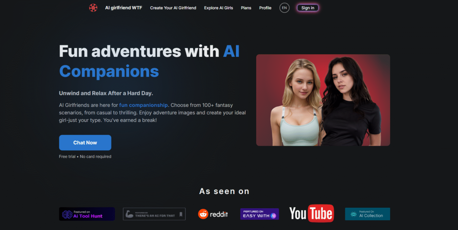 AI Girlfriend WTF Review: Features, Pricing, and Alternatives 2026