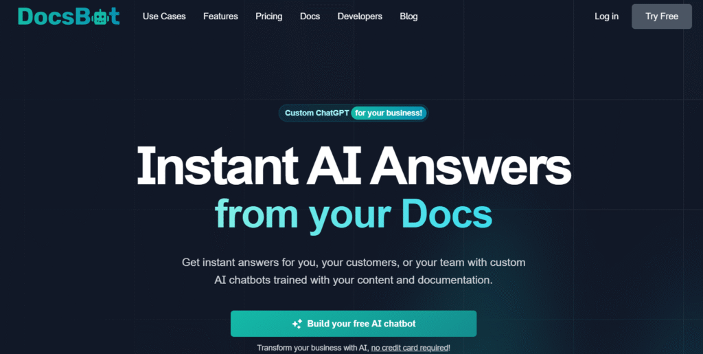 DocsBot AI Review: Features, Pricing, and Alternatives 2025