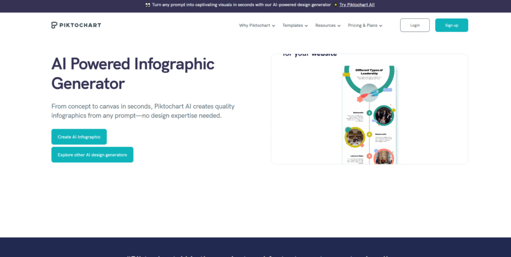 Piktochart Review: Features, Pricing, and Alternatives 2025