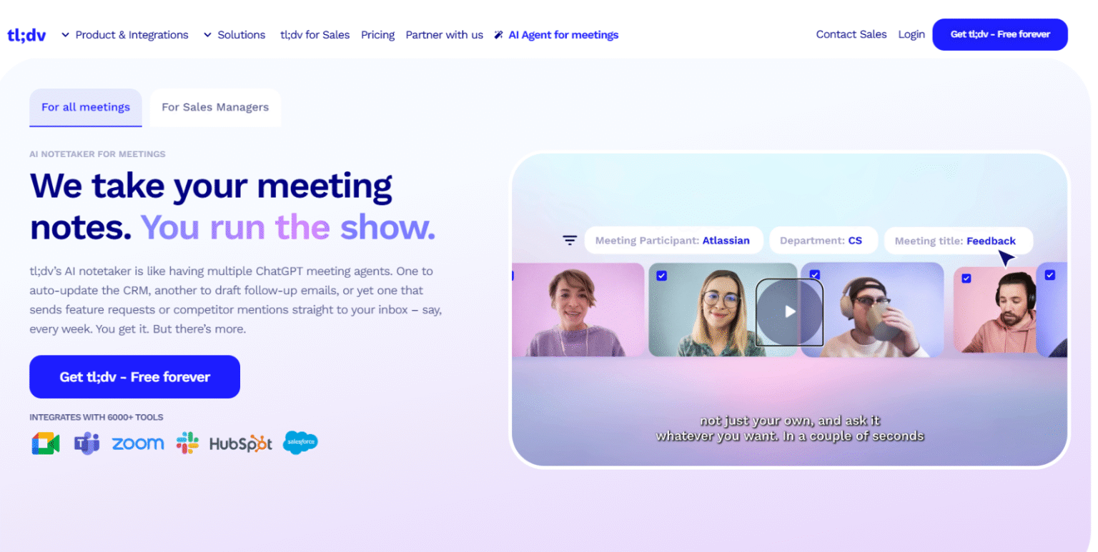 tl;dv Review: Features, Pricing, and Alternatives 2025