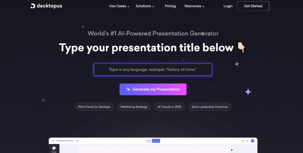 Decktopus Review: Features, Pricing, and Alternatives 2026