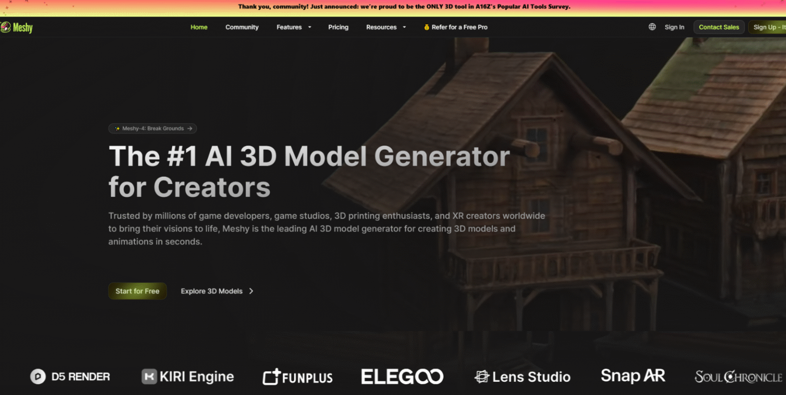 Meshy Review: Features, Pricing, and Alternatives 2025